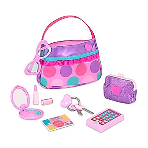 Battat- Play Circle- Makeup & Beauty Set – Dress Up Fashion Accessories – Pretend Play- Toys For Kids- Princess Purse Set- 3 years +