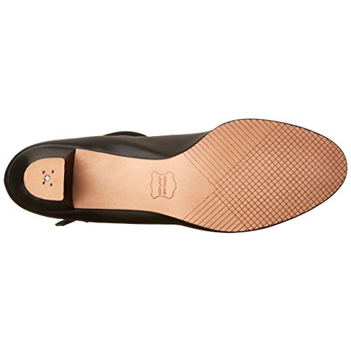 Capezio Women's Jr. Footlight Character Shoe,Black,6.5 M US