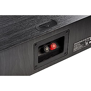 Polk Signature Elite ES35 Slim Center Channel Speaker - Hi-Res Audio Certified, Dolby Atmos & DTS:X Compatible, 1" Tweeter & (6) 3" Woofers, Dual Power Port for Effortless Bass, Stunning Black