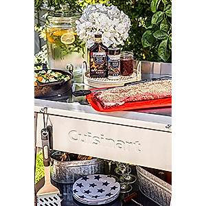 Cuisinart CCP-1000, Pre-Seasoned Cast Iron Griddle Pan, 10"