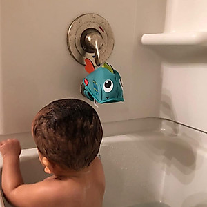 Elolicu Bathtub Faucet Cover for Baby, Cap The Tap Bath Spout Cover Baby Bath Spout Cover Bath Tub Faucet Extender Protector Bathroom Faucet Protective Cover for Bath Tap Washable