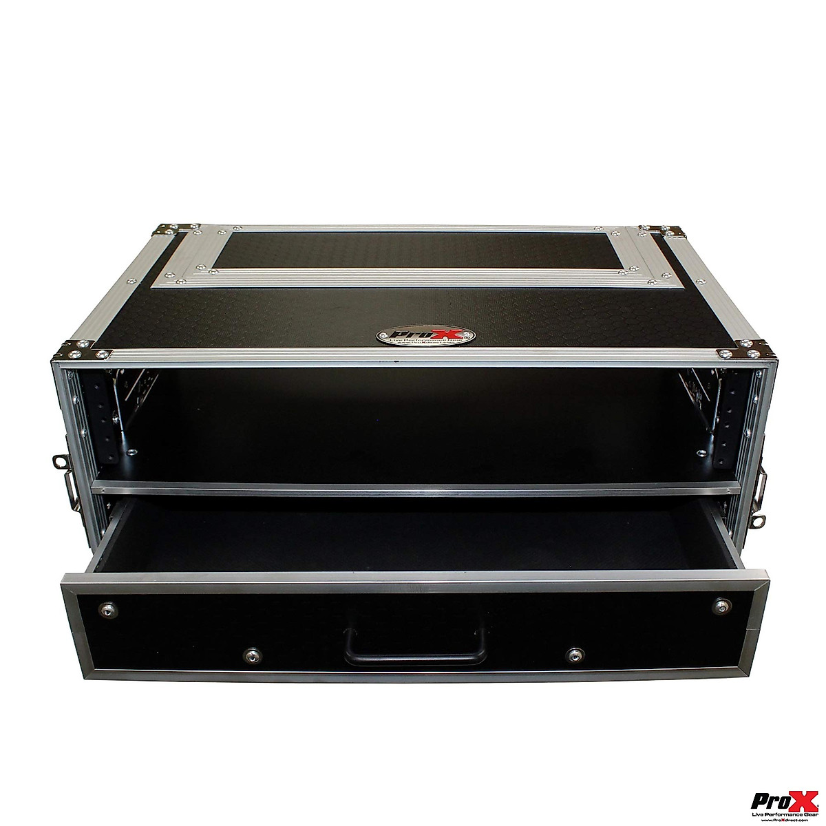 ProX XS-WM2U2DR 2U Rack Case with 2U Rack Drawer 12" Deep