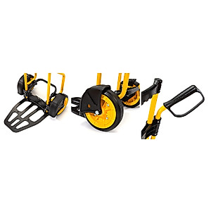 STANLEY Heavy-Duty Folding Hand Truck & Dolly, 400 lbs. (181 kgs.) Capacity, Professional Grade, Compact, Lightweight & Slim Design, Easy Storage, Steel Frame, Ergonomic 3 Handle Design (SXWT-FT591)