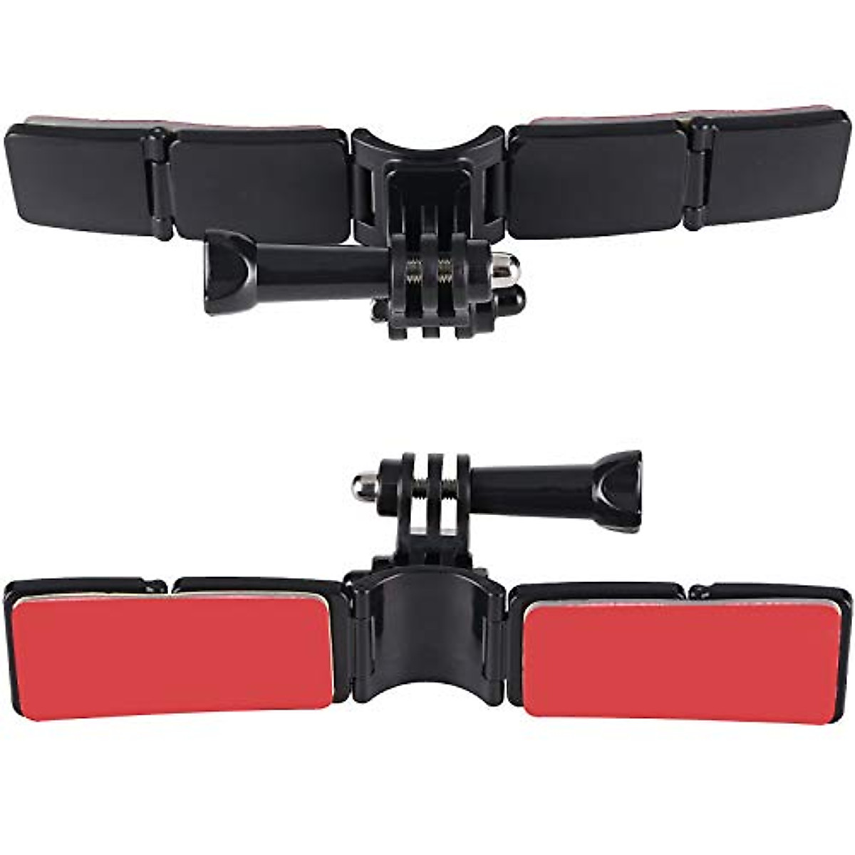 QKOO Motorcycle Helmet Chin Mount Kit for GoPro Hero 11, 10, 9, 8, 7, 6, 5, 4, Session, 3+, 3, 2, 1, Hero (2018), DJI Osmo Action, AKASO, SJCAM, Action Cameras