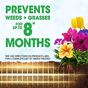 Roundup Weed Barrier Granules for Weed Prevention, 5.37 lbs.