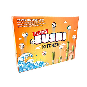 Redwood Ventures Flying Sushi Kitchen Game,Multicolor,36.5 x 27 x 9
