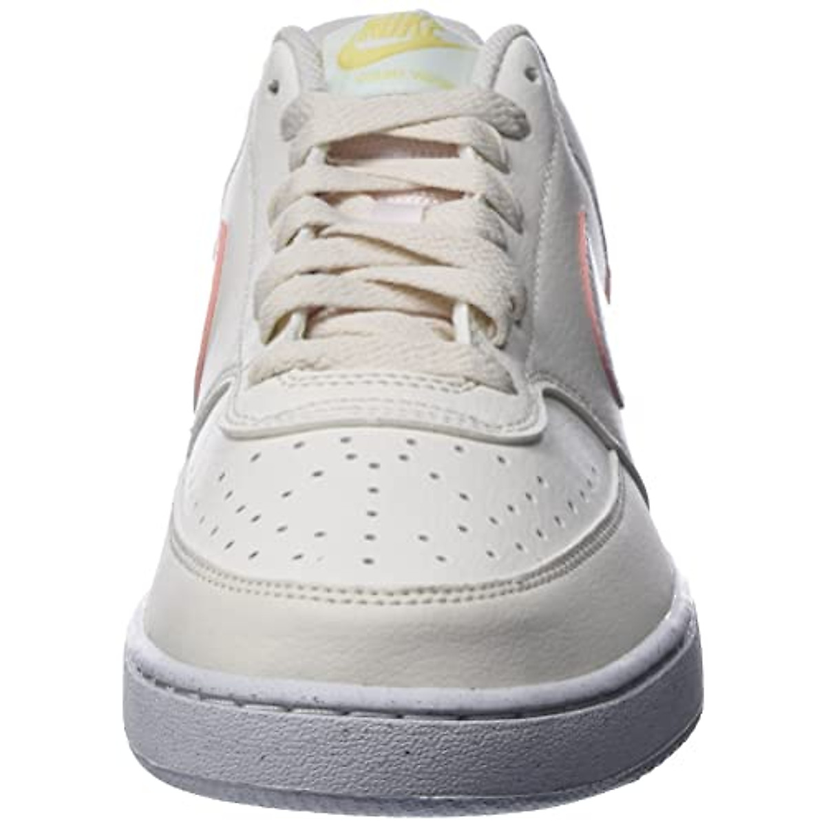 Nike Womens Court Vision Low Sneaker Phantom/Light Soft Pink Size 8.5