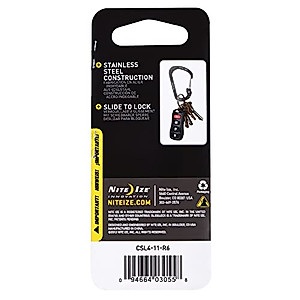 Nite Ize Carabiner Slidelock#4slr