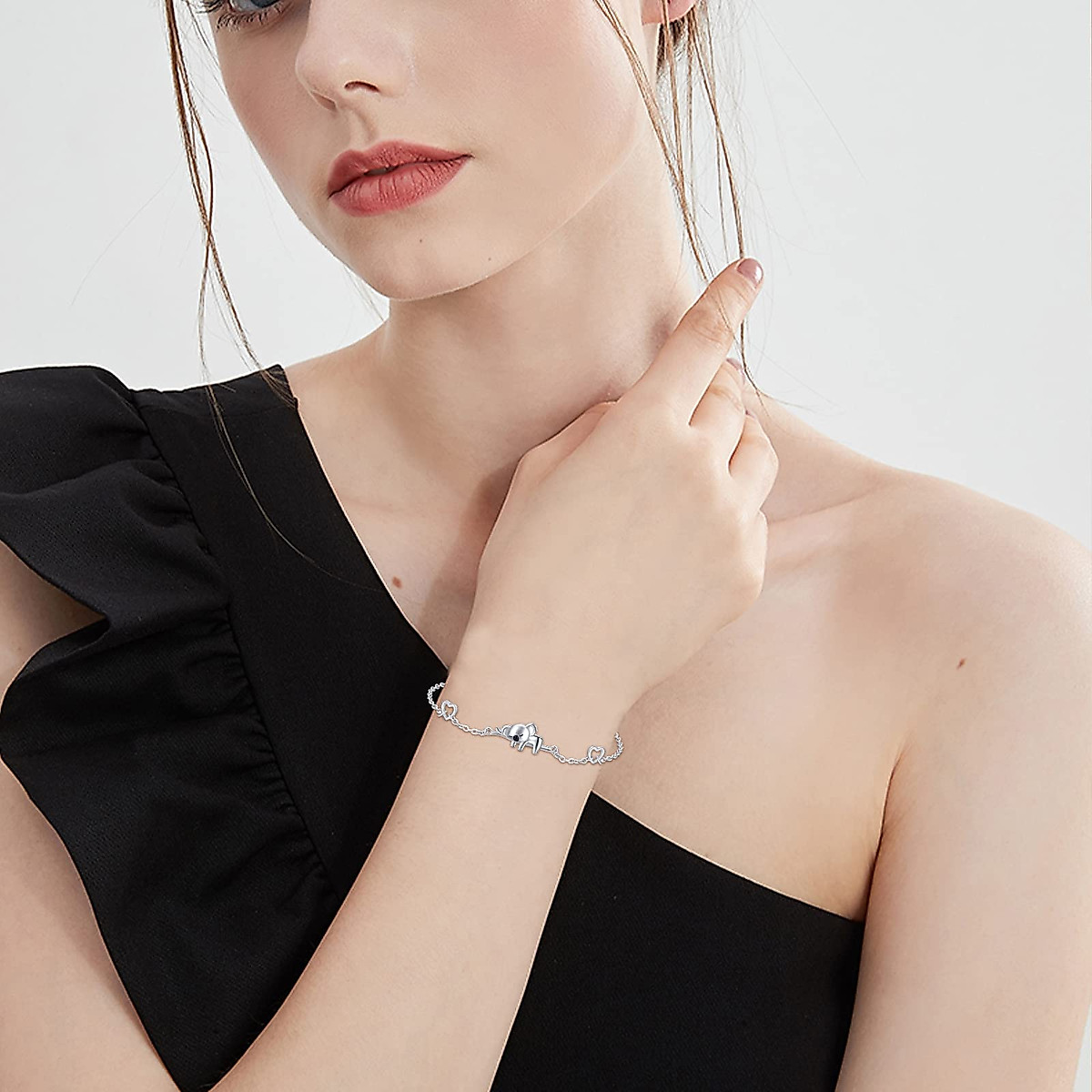 JUSTKIDSTOY Koala Bracelet for Women 925 Sterling Silver Cute Koala Jewelry Gift for Brithday Christmas Animal Lover Gifts