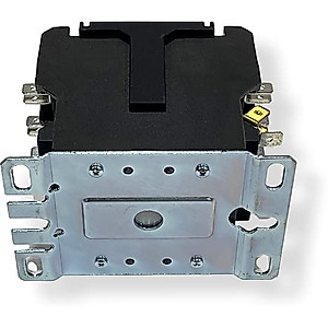 Eaton E1C25DNY138 Electrical Non-Reversing Definite Purpose Control Contactor, Coil Voltage 110/120V 50/60Hz, Dual QC Coil Term, 3-Pole, 30A Inductive, 40A Resistive