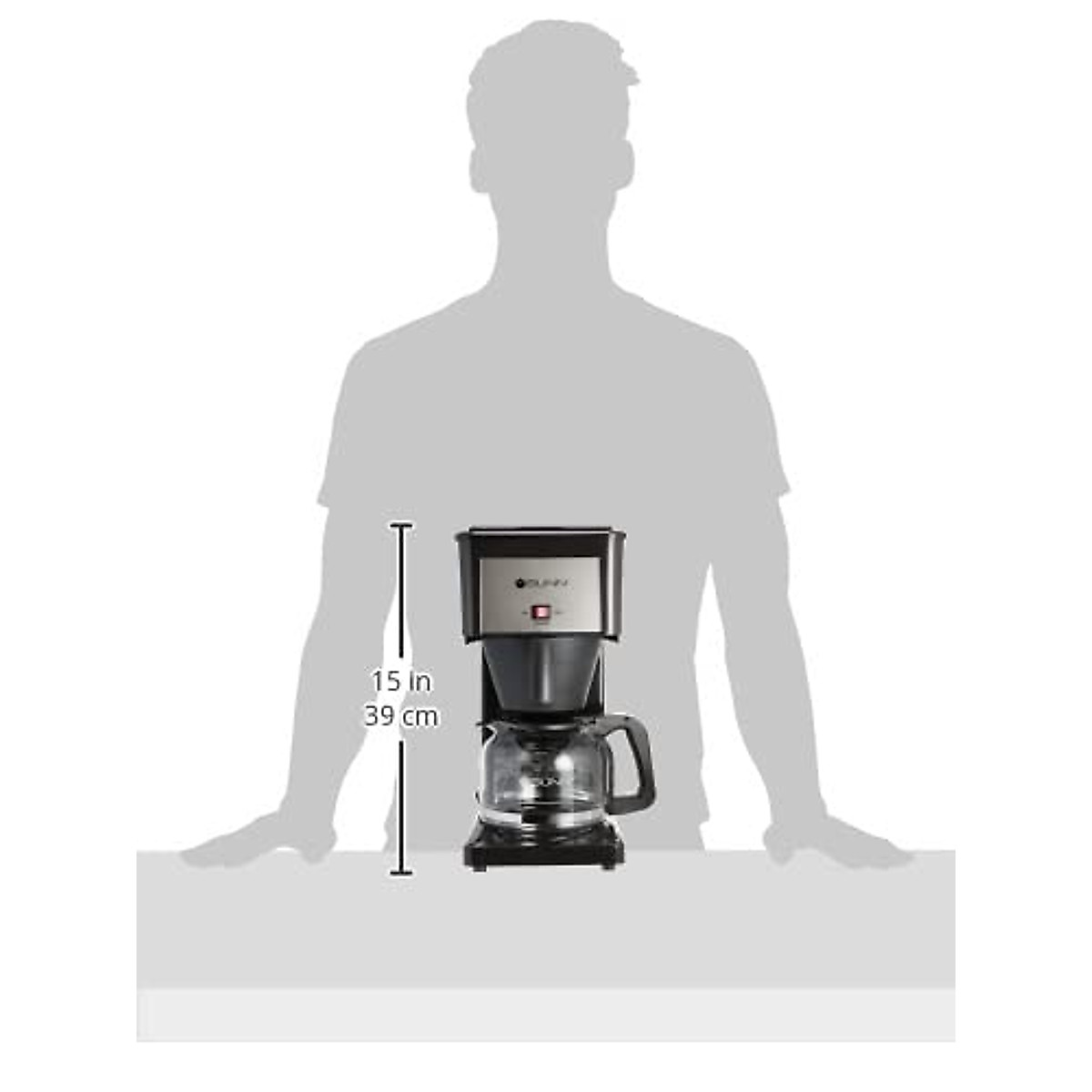 BUNN GRB Velocity Brew 10-Cup Home Coffee Brewer, Black