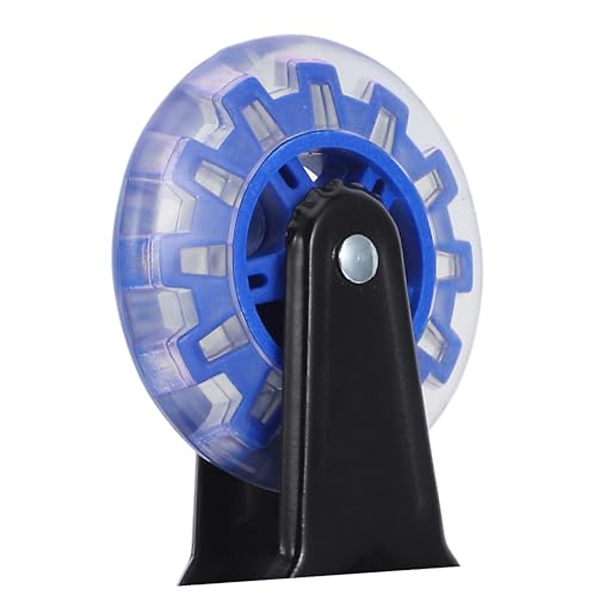 TEHAUX 1 Pair Shopping Wheel Wheelies Collapsible Hand Truck Collapsible Cart Handtruck Shopping Trolley Foldable Hand Truck Fold up Wagon Trolley Cart Wagon Wheels Hand Cart Plastic Blue