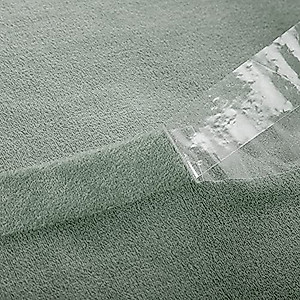 Surii Home Luxury Microfiber Flannel Blanket, Super Soft, Warm, Cozy, Fluffy, and Breathable, Perfect Throws for Bed, Couch, Sofa, for All Season Use. 350GSM King Size 108x90 Inches(Oliver Green)