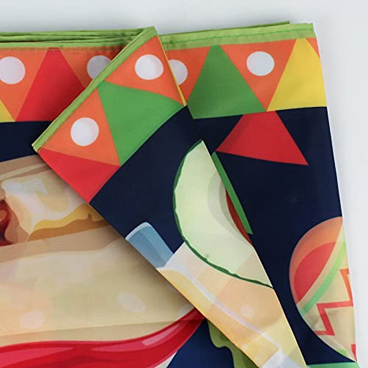 HAMIGAR 6x4ft Happy 40th Birthday Banner Backdrop - Taco Bout 40 Fiesta Mexican Cactus Birthday Decorations Party Supplies for Men