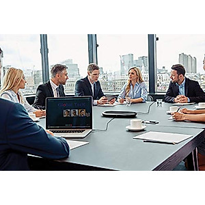 Jabra Speak 810 Speakerphone (Non-Wireless) | Bluetooth, USB, NFC, 3.5mm inputs | Compatible with UC, Softphones, Smartphones, Tablet, PC | Skype, Cisco, Siemens, IBM Sametime, Avaya #7810-209