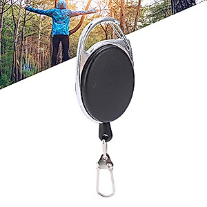 Haowecib Fly Fishing Anglers Tool, Anti‑Rust ABS Material Fly Fishing Tool Retractor for Fishing for Camping for Hiking