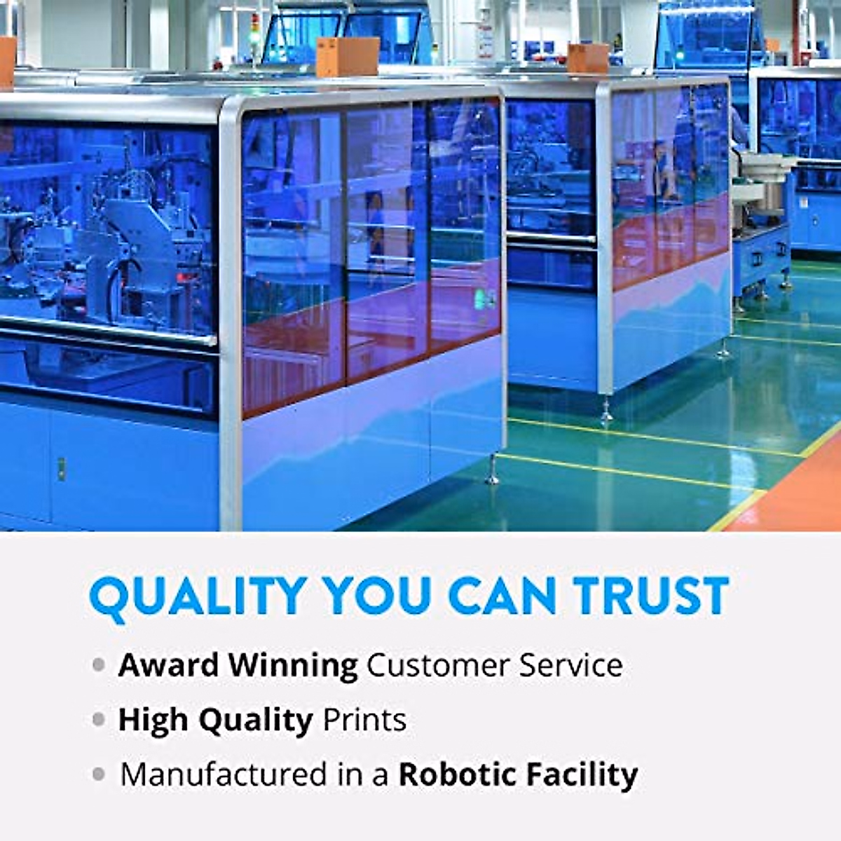 SPEEDYINKS Compatible Toner Cartridge Replacement for Xerox 106R01596 High Yield (Yellow) for Xerox Phaser 6500 & WorkCentre 6505