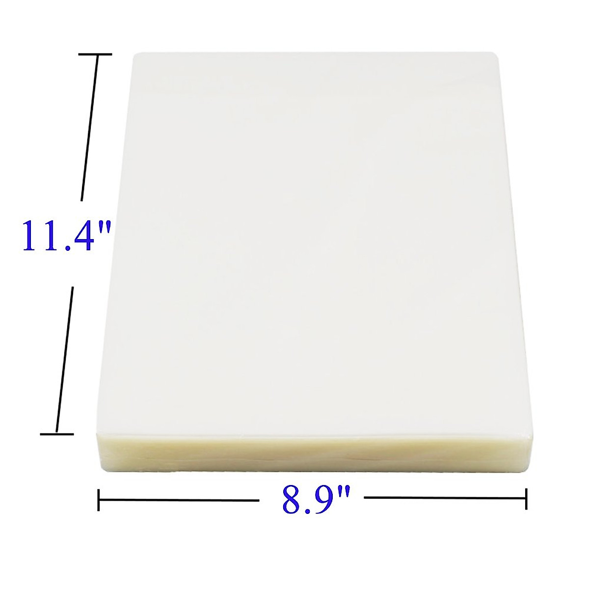 Immuson Thermal Laminating Pouches 8.9 x 11.4, 3Mil Thickness, Crystal Clear Finish, 500 Pack