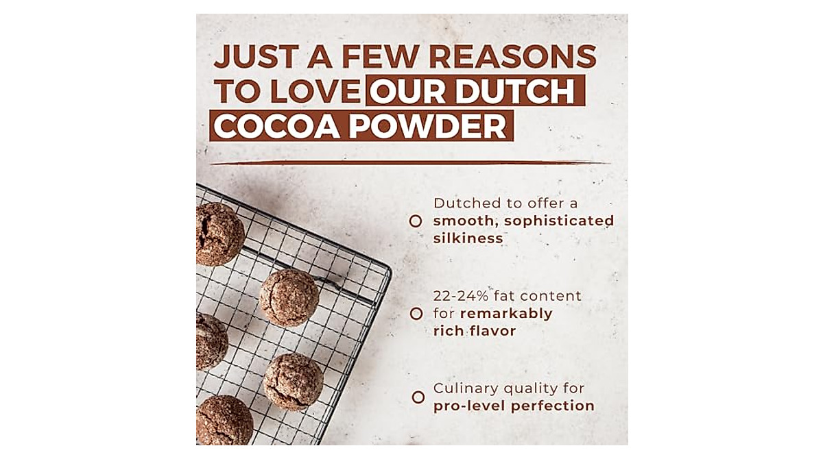 Premium Dutch Processed Cocoa Powder for Delicious Baking