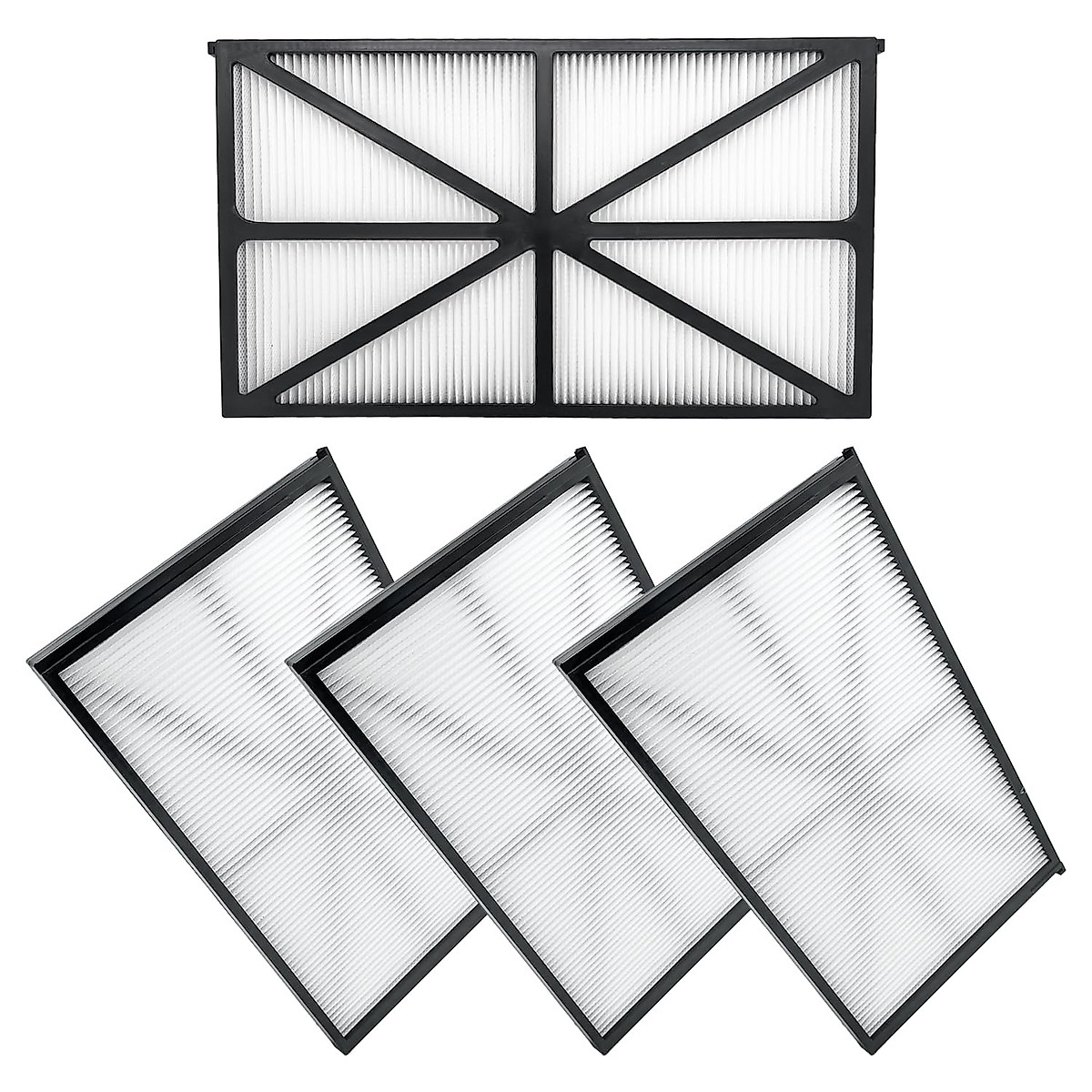 deawater 4PCS RCX70101 Filter Cartridge Refill Kit Set for Hayward Robotic AquaVac, TigerShark and SharkVac Pool Cleaners Maytronics Part