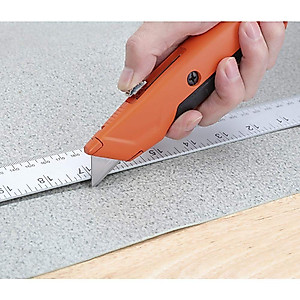 HDX 3 Pack of 60037 3-Position Retractable Utility Knives w/ Replaceable, Reversible Blades