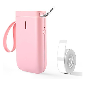 NIIMBOT Label Maker Machine with Tape D11 Portable Wireless Connection Label Printer Portable Wireless Mini Label Printer for Home Office Business Supplies