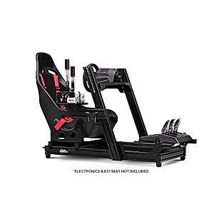 Next Level Racing® GTElite Racing Simulator Cockpit- Wheel Plate Edition (NLR-E022)