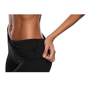 Colorfulkoala Women's Buttery Soft High Waisted Yoga Pants Full-Length Leggings (M, Black)