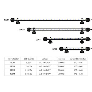 Classic Pool Lights LED Aquarium Lighting RGB Underwater Tank Fish Pool Light with Remote for Garden Outdoor Swimming Pool Pond Fountain Fishing Lamp Pond Lights