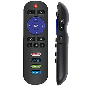 New Replace RC280 RC282 Standard IR TV Remote Control Compatible with TCL Roku Smart TV 55UP120 55US57 55US5800 65C803 65S401 55s423 65S403 65S405 65US5800 75C803 50UP130 49S305 49S403 49S405 50FS3750