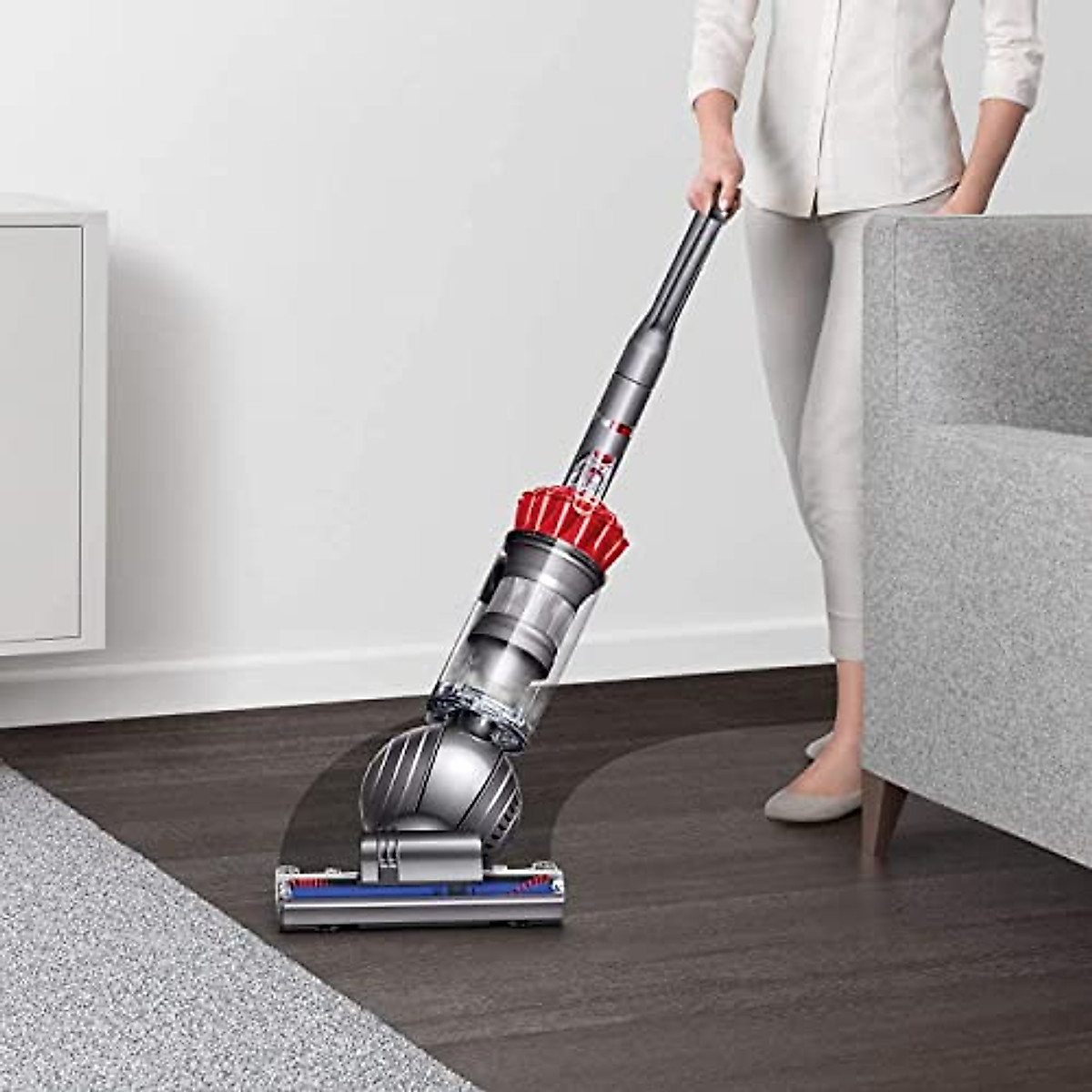 Dyson Slim-Ball Multi Floor Animal Vacuum Cleaner: High Performance, Bagless, HEPA Filter, Upright, Height Adjustment, Telescopic Handle, Rotating Brushes,Self Propelled,32GB Durlyfish USB Card