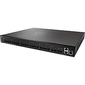 Cisco SG350XG-24F 24-Port 10G SFP+ Stackable Managed Switch - 2 Ports - Manageable - 3 Layer Supported - Modular - Optical Fiber, Twisted Pair