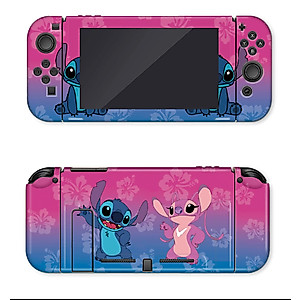 SadSkins Full Wrap Skin for Switch Anime Switch Protector Skin Cover Matte Vinyl Decal Stickers（Only Switch Standard）