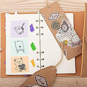 Phomemo Colorful Thermal Sticker Paper M02/M02 Pro/M02S/M03 Mini Printer, Black Character on Mint Green/Purple/Orange, 50mm x 3.5m, Diameter 30mm, 3 Rolls