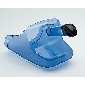 Rubbermaid Commercial Hand-Guard Ice Scoop, 74-Ounce, Transparent Blue, FG9F5000TBLUE