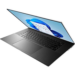 Dell 2023 XPS 17 9720 Laptop 17" Touchscreen UHD+ Display 14-Core 12th Intel Core i7-12700H NVIDIA RTX 3060 6GB GDDR6 16GB DDR5 1TB NVMe SSD Thunderbolt 4 WiFi 6E Backlit KB FP Reader Windows 10 Pro