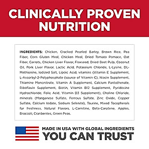 Hill's Science Diet Perfect Weight, Adult 1-6, Small & Mini Breeds Weight Management Support, Dry Dog Food, Chicken Recipe, 12.5 lb Bag