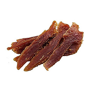 Amazon Brand - Solimo Duck Jerky Dog Treats,2 pounds