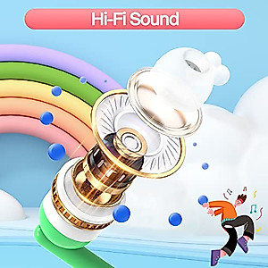 Hongzan 100 Pack Classroom Earbuds Headphones Bulk for School Kids Children, Wholesale Durable Earphones Class Set for Students (100 Mixed)