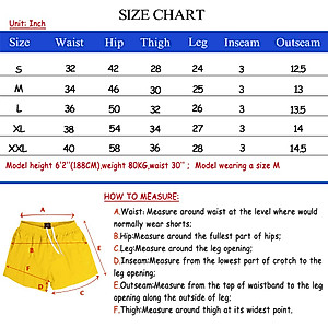 SUNDAY ROSE Men's Running Shorts 3 Inch Quick Dry Gym Athletic Workout Shorts with Pockets,Mesh Liner-Black,Large