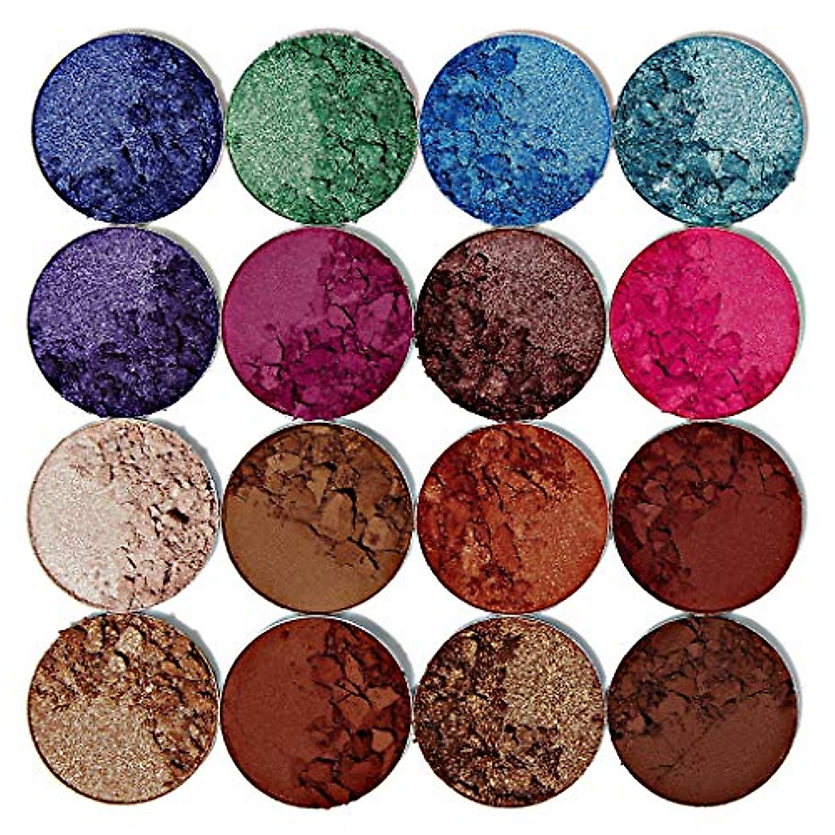 Juvia's Place The Magic Mini - Purples, Reds, Shades of 16, Pinks Eyeshadow Palette, Professional Eye Makeup, Pigmented Eyeshadow Palette, Makeup Palette for Eye Color & Shine