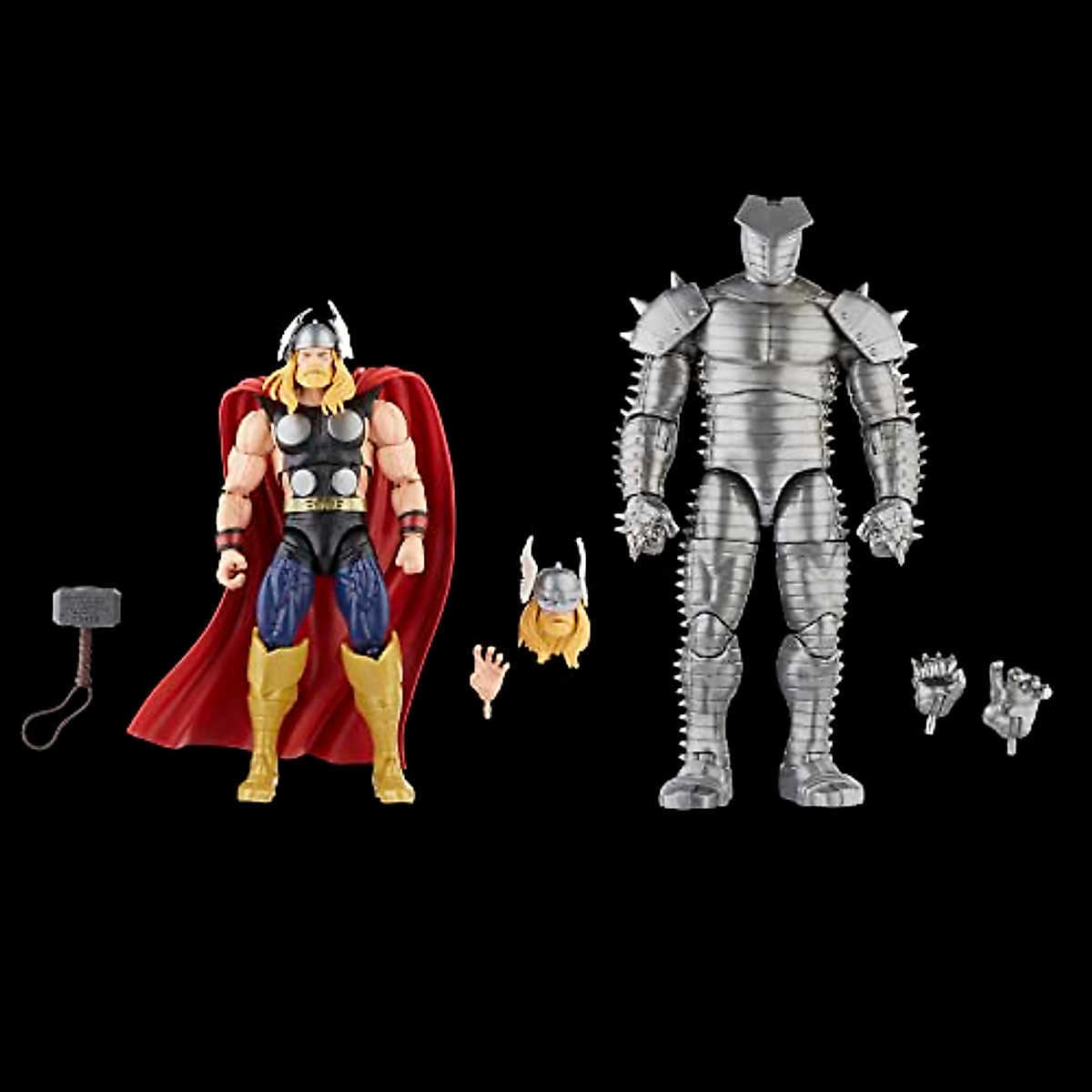 Marvel Legends Series Thor vs Destroyer, Avengers 60th Anniversary Collectible 6-Inch Action Figures, 5 Accessories