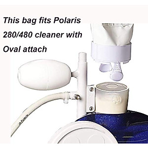 UCEDER Pool Spa Part 3 Pack Bag Replacement for Polaris Polaris 280 or 480 All Purpose Replacement Bag Pool Cleaner All Purpose Filter Bag K13