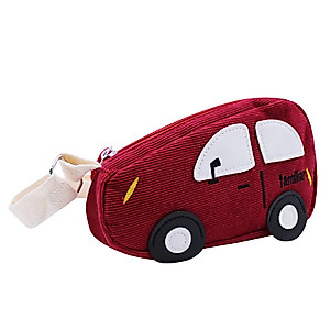 Suillty Kids Toddlers Cute Mini Car Shape Crossbody Bag Little Boys Girls Small Coin Purse Wallet Shoulder Handbags