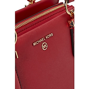 Michael Kors Marilyn Medium Satchel Crimson One Size
