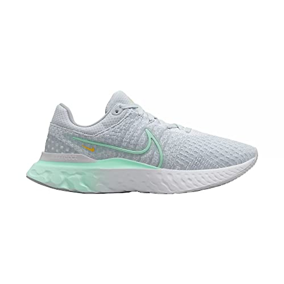 Nike React Infinity Run Flyknit 3 Women's Road Running Shoes (us_Footwear_Size_System, Adult, Women, Numeric, Medium, Numeric_8_Point_5) Grey/Red/Blue 8.5