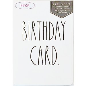 Rae Dunn Birthday Greeting Card