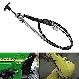AM132704 Snowblower Remote Spout Cap Push Pull Control Cable Fit for John Deere Snow Thrower, Tractors, Snow Blower GX, LX, GT, 100 Series 245 260 265 285 335 345 425 445 455 X565 X475 X720 X724