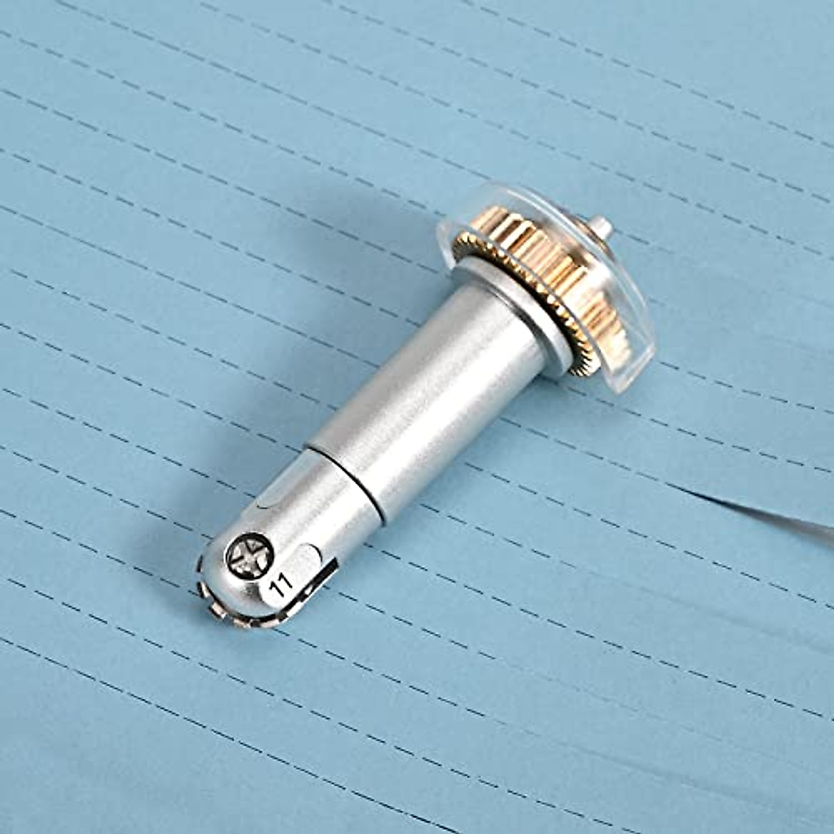 Basic Perforation Blade Tip 11 + QuickSwap Housing for Maker/Maker 3, Premium Carbide Perforation Blade, 2.5 mm Teeth / 0.5 mm Gaps, Create Uniform and Fine Perforation Lines for Any Design