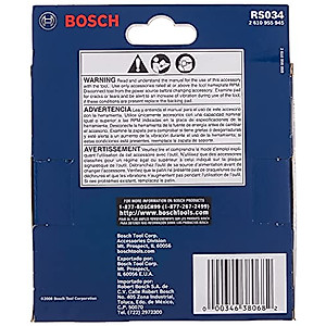 BOSCH RS034 5 In. Soft Hook-And-Loop Sanding Pad